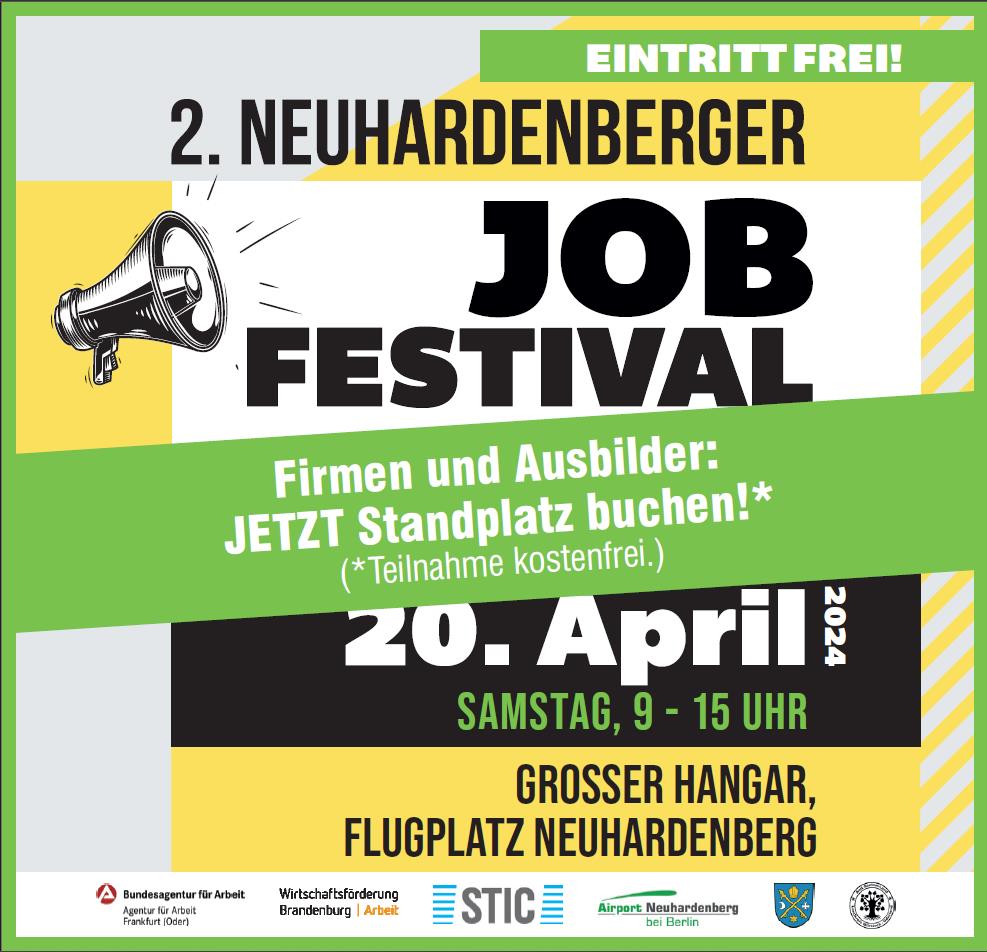 2. Neuhardenberger Jobfestival | Airport Neuhardenbe...